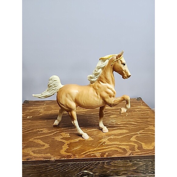 Breyer | Accents | Vintage Breyer Horse Commander Palamino Org Owner ...
